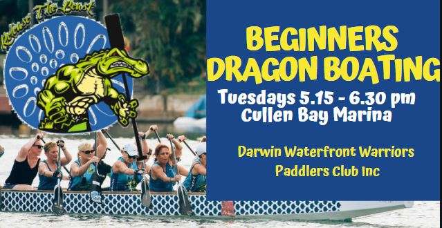 Beginners Dragon Boating | City of Darwin | Darwin Council, Northern ...