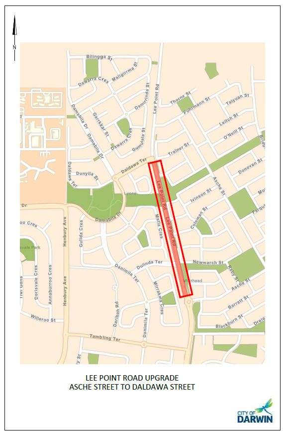 Lee Point Road Upgrade | City of Darwin | Darwin Council, Northern ...