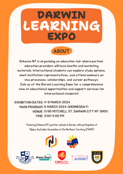 Darwin Learning Expo | City of Darwin | Darwin Council, Northern Territory