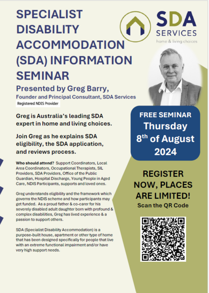 NDIS SDA Eligibility Seminar - SDA Services | City of Darwin | Darwin ...